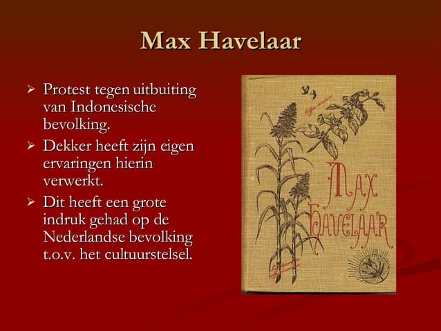 Indonesië Tijdens Het Cultuurstelsel | PPT