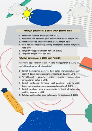 LKPD Perkalian dan Pembagian Pada Pecahan | DOCX