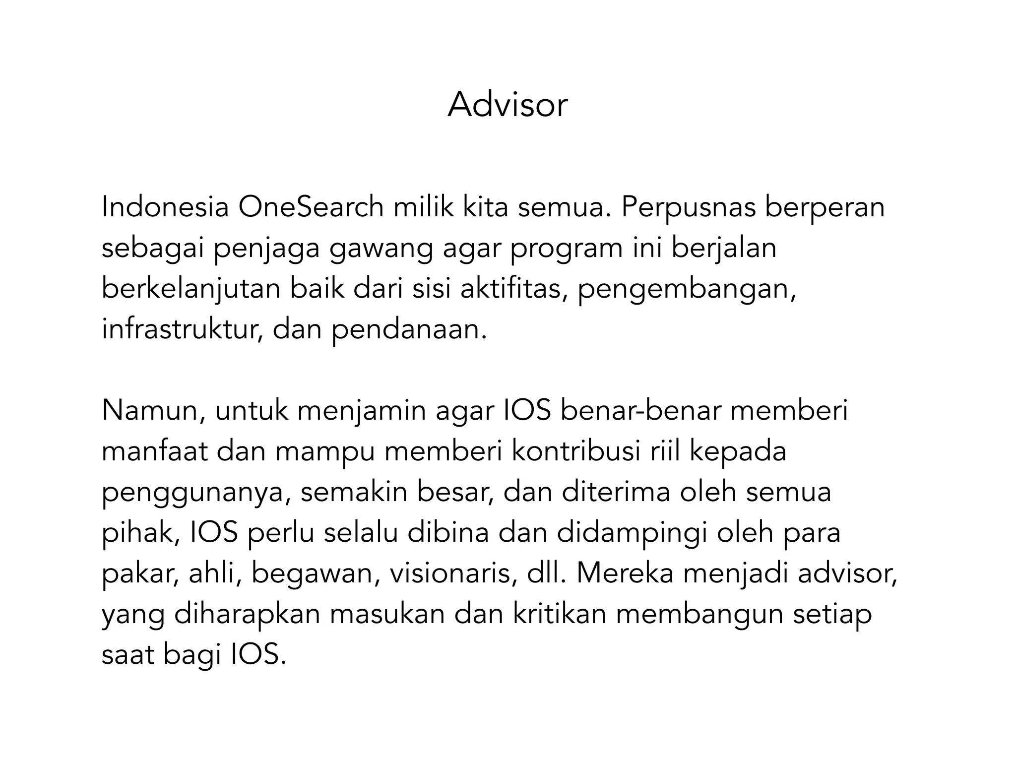 Indonesia OneSearch Task Force | PDF