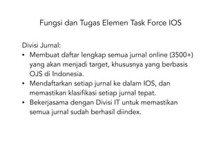 Indonesia OneSearch Task Force | PDF