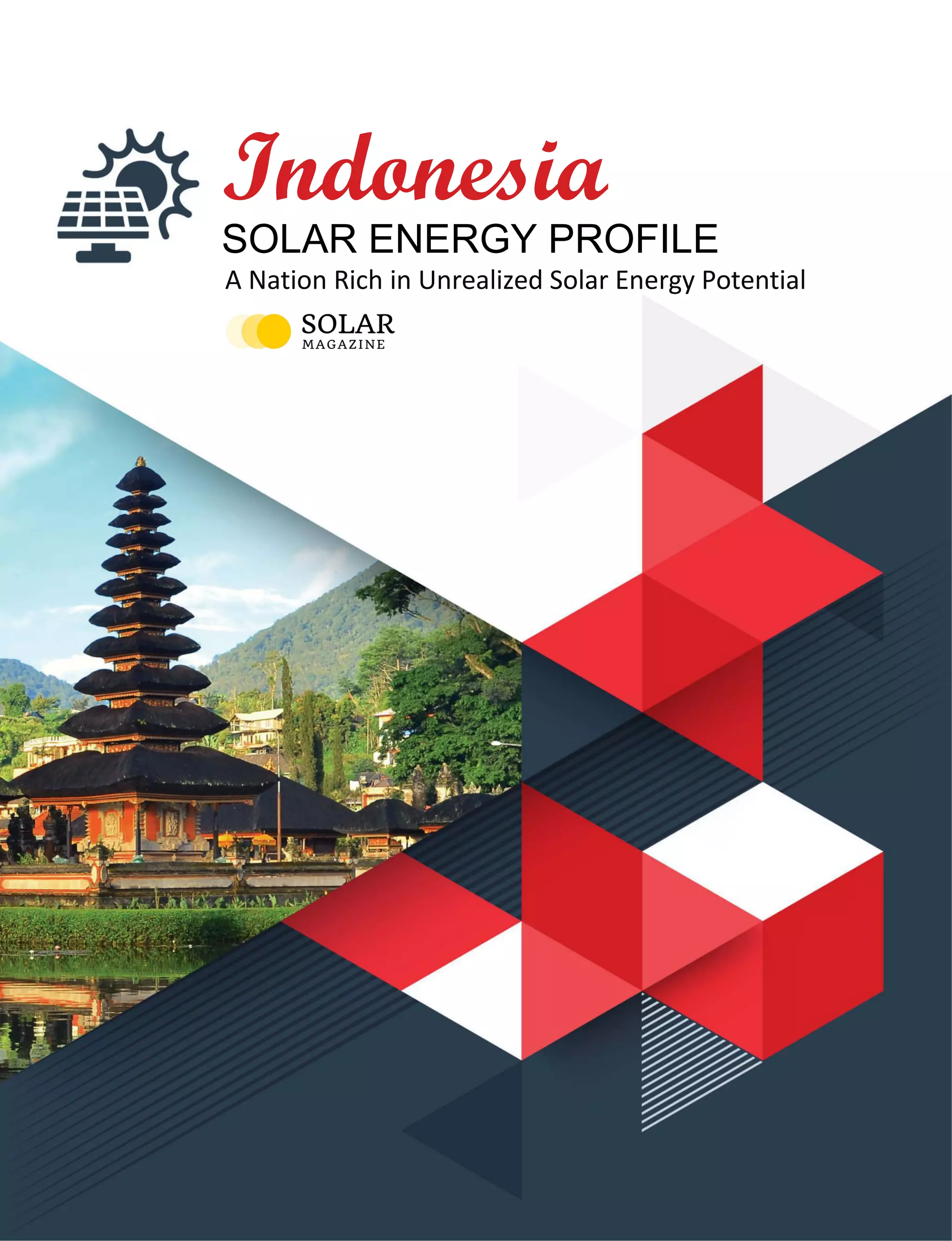 Solar Magazine | Indonesia Solar Energy Profile: A Nation Rich in ...