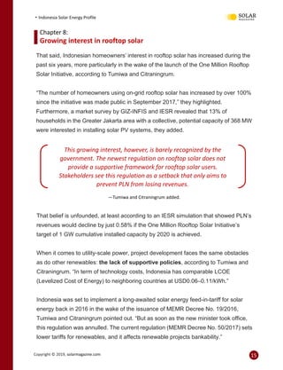 Solar Magazine | Indonesia Solar Energy Profile: A Nation Rich in ...