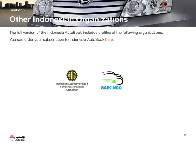 Indonesia AutoBook Preview | PPT