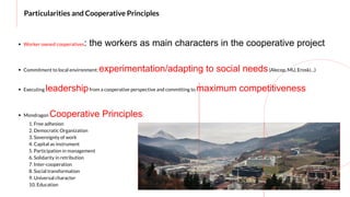 Cooperative entrepreneurship & Platform Coops | PPT
