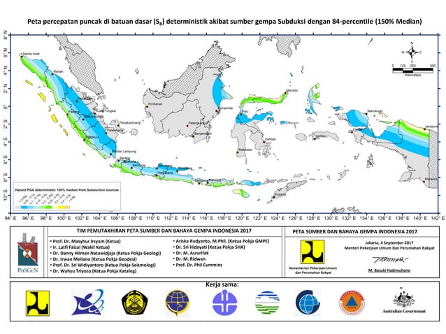 Peta Deagregasi Bahaya Gempa Indonesia untuk Perencanaan dan Evaluasi ...