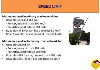 Indonesia efforts in road safety | PPT
