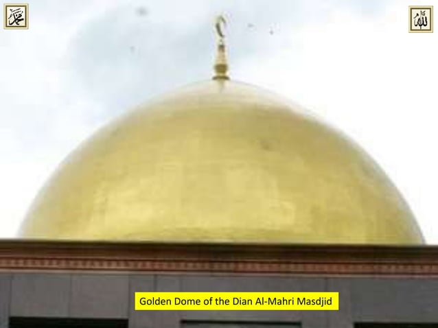 Indonesia Golden Mosque Dian Al Mahri | PPTX