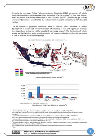 Indonesian Internet Landscape (Brief Overview) | PDF