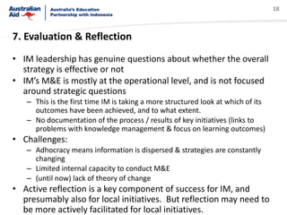 "Aide Memoire" - Indonesia Mengajar Performance Reflection | PPTX