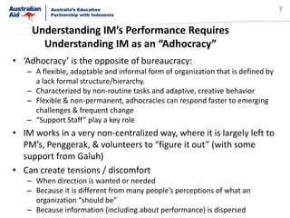 "Aide Memoire" - Indonesia Mengajar Performance Reflection | PPTX