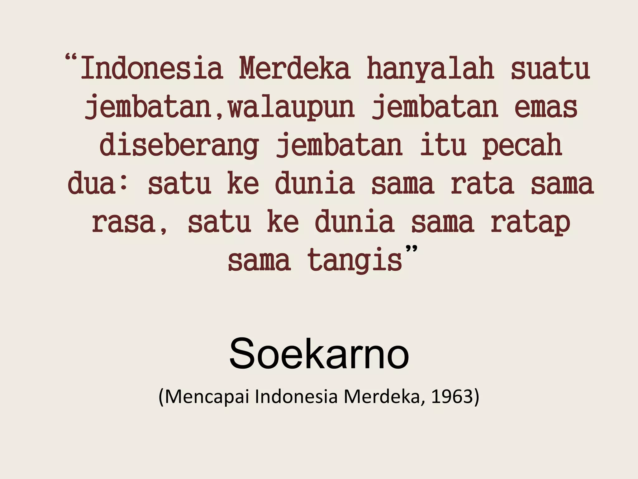 Indonesia merdeka | PPT