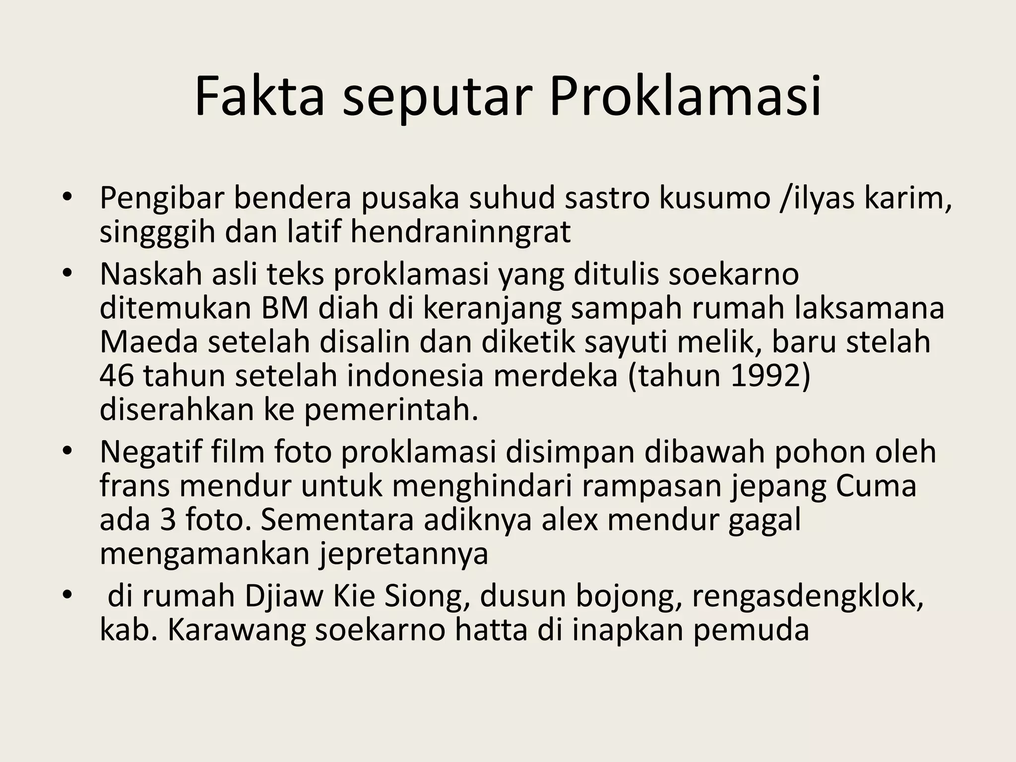Indonesia merdeka | PPT