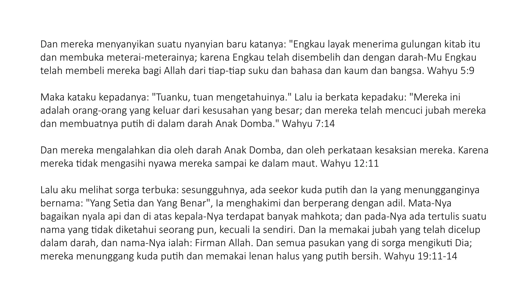 Indonesian - The Precious Blood of Jesus Christ - Darah Yesus Kristus ...