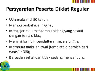 Indonesian a brief of qitep in science | PPTX