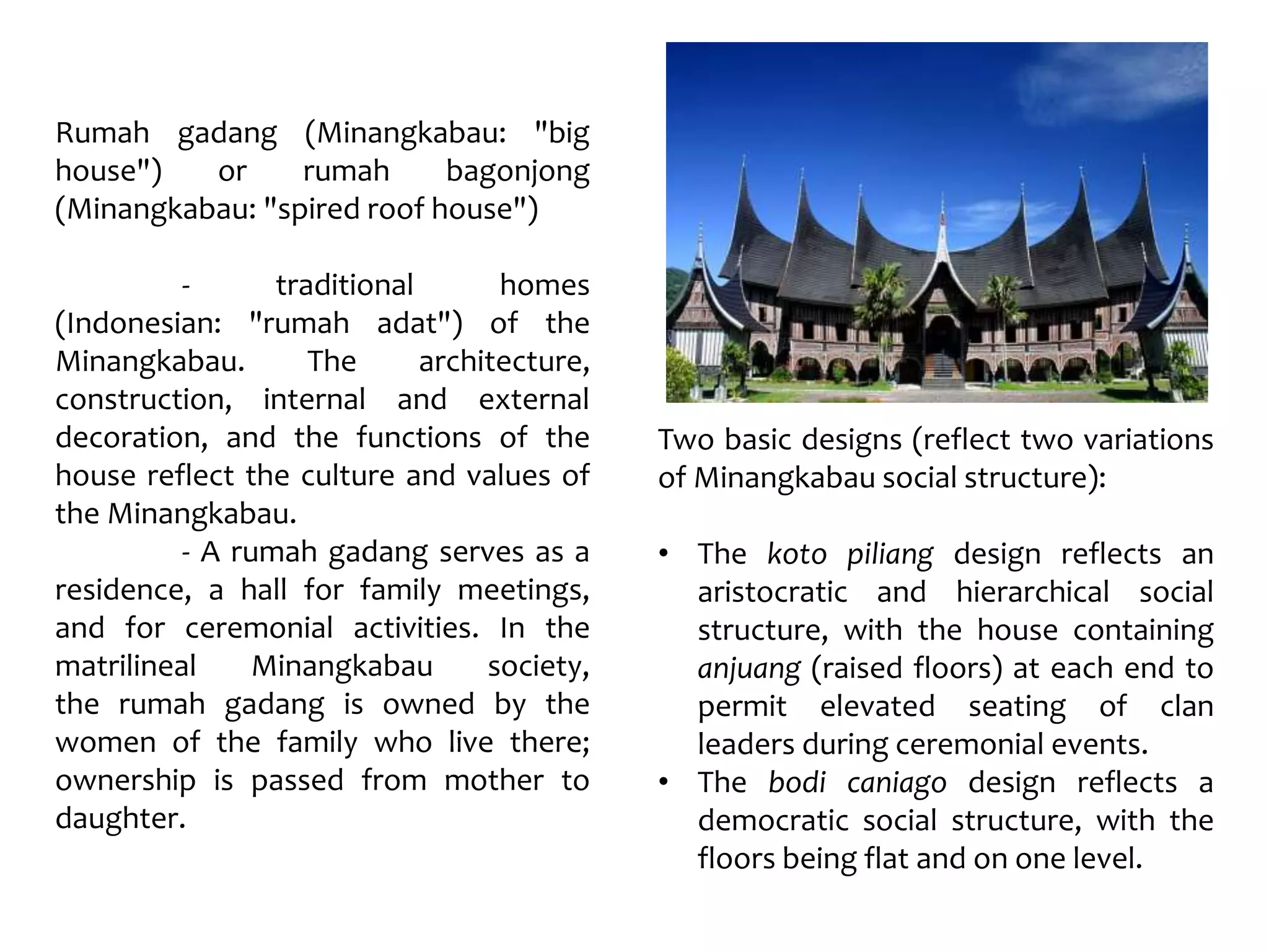 HISTORY: Indonesian Architecture 1.0 | PPTX