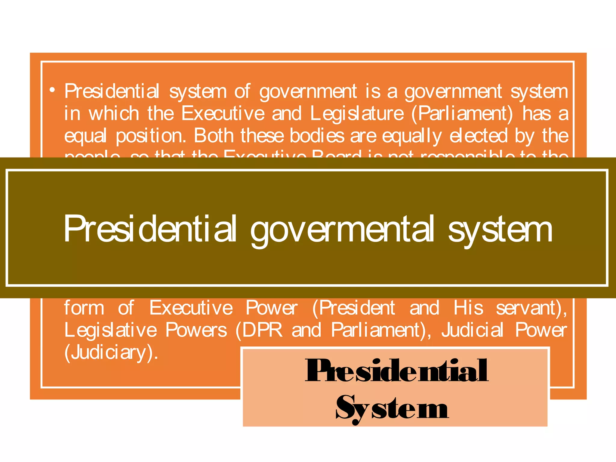 Indonesian governmental system | PPS