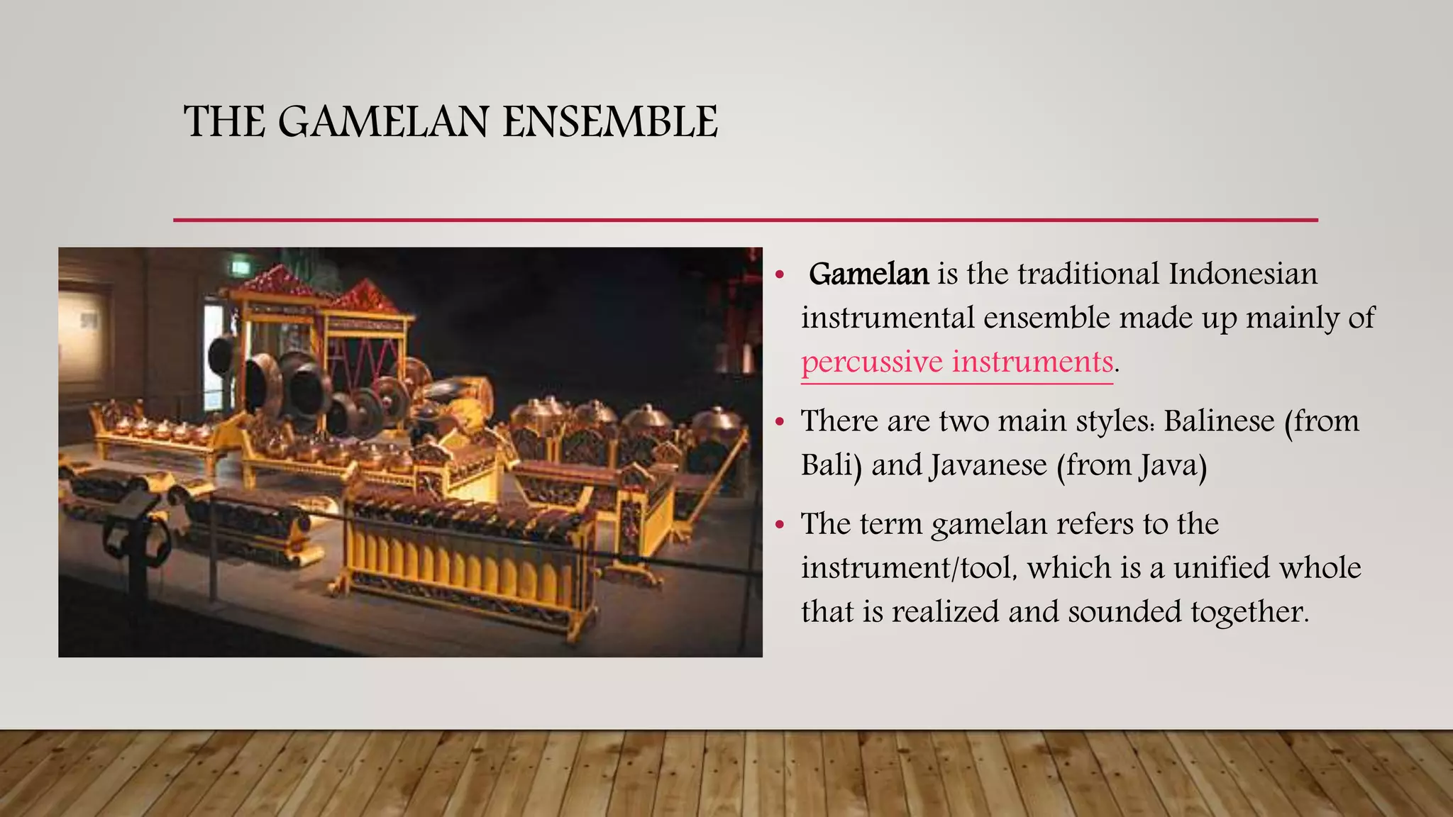 Indonesian Musical Instrument | PPTX