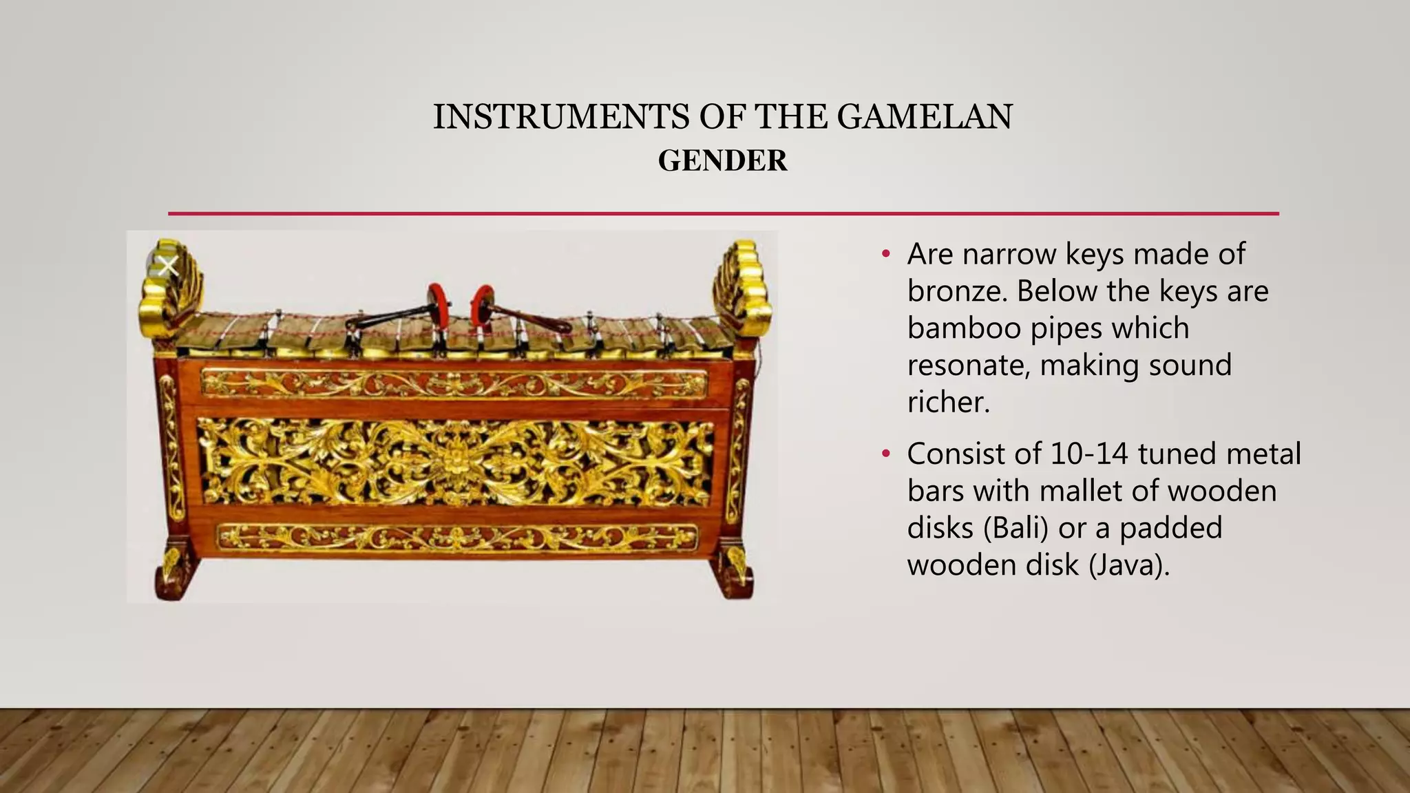 Indonesian Musical Instrument | PPTX