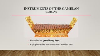 Indonesian Musical Instrument | PPTX