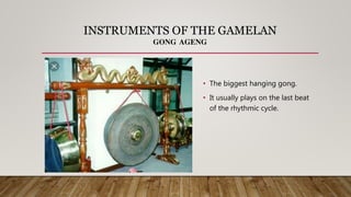 Indonesian Musical Instrument | PPTX