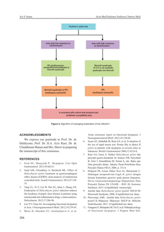 Indonesian national consensus of dyspepsia | PDF