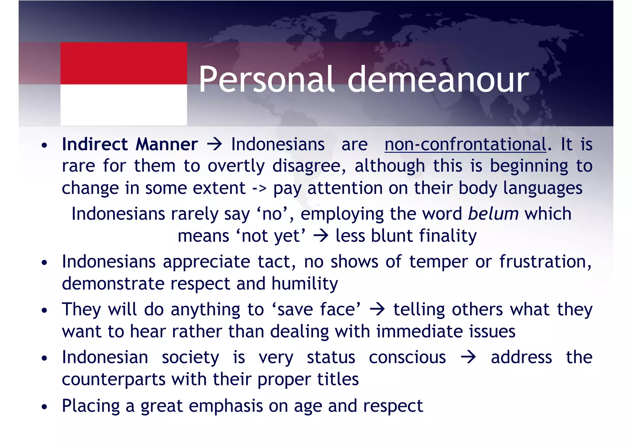 Indonesian negotiation styles | PDF