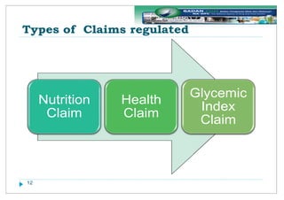 INDONESIA Nutrition & Labelling Claims_2015 | PDF