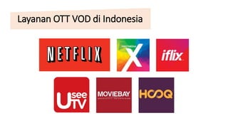 Indonesia OTT VOD : Online Movie & TV Stream | PPT