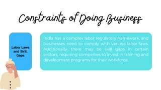 Indonesia PESTEL Analysis and Constraints of doing business in India | PDF