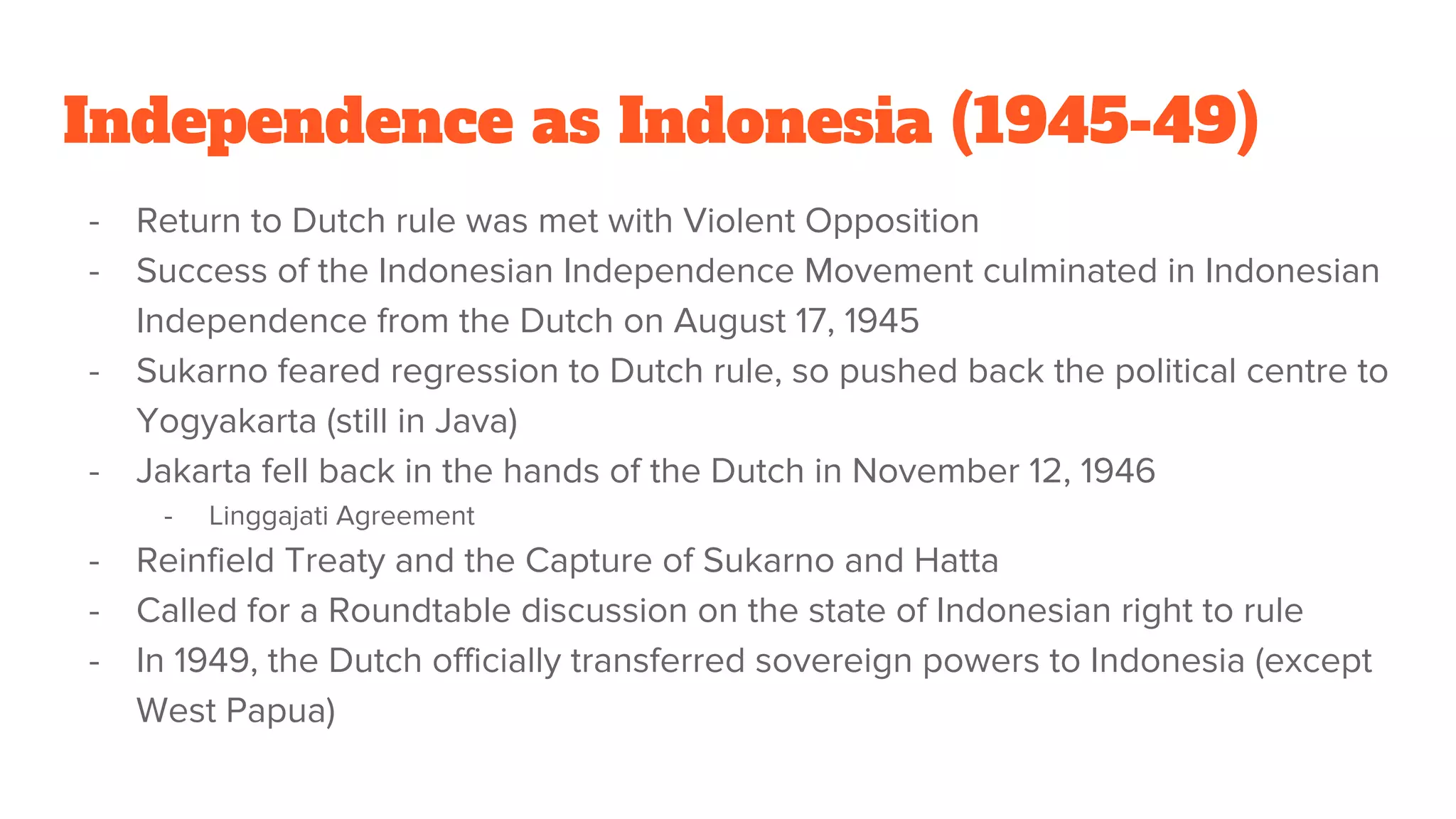 Indonesia political history | PDF