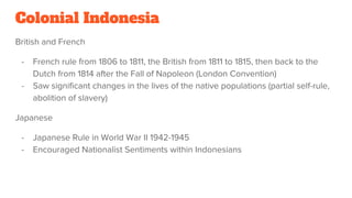 Indonesia political history | PDF