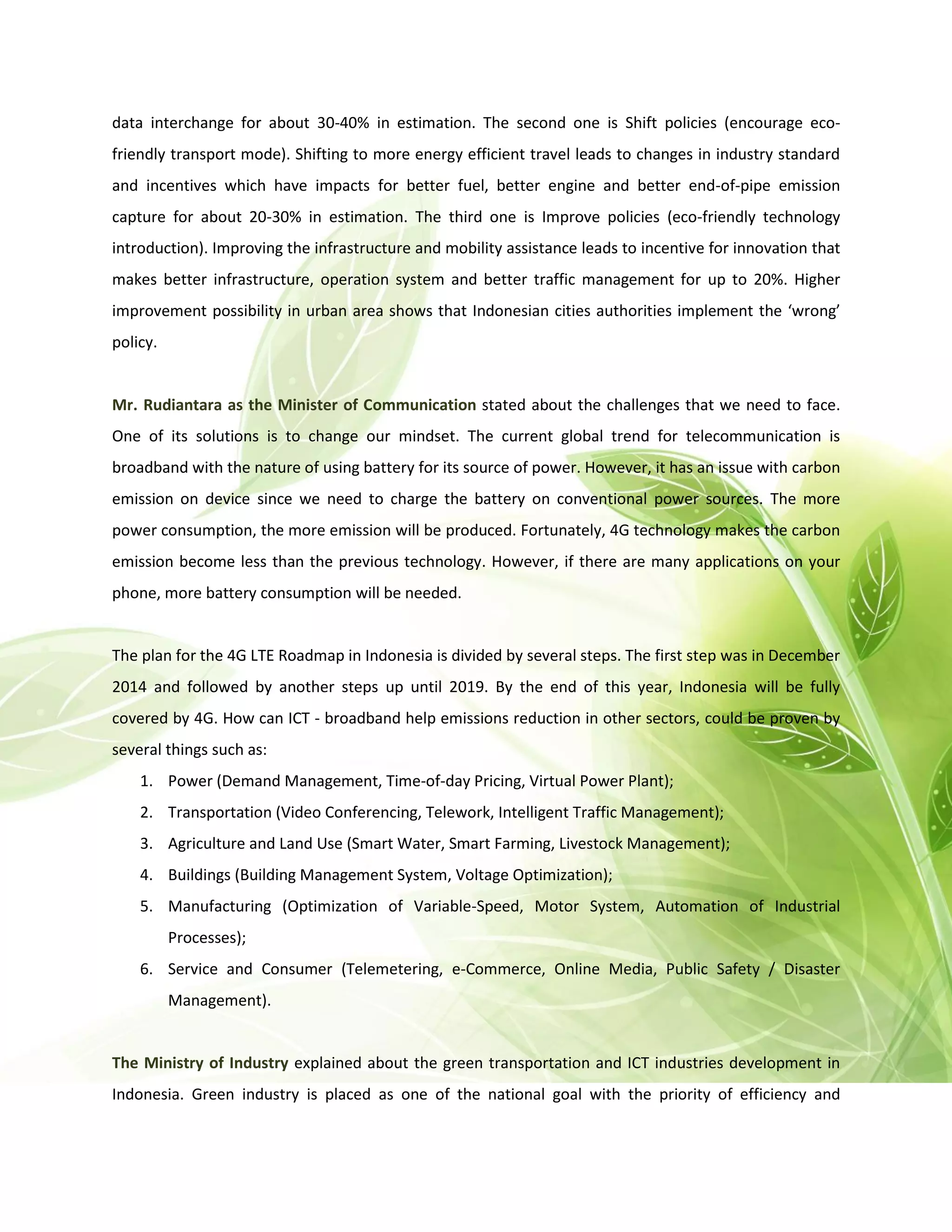Indonesia's green infrastructure planning | PDF