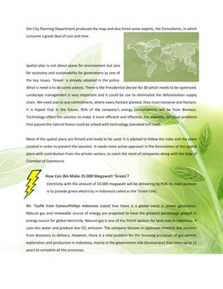 Indonesia's green infrastructure planning | PDF