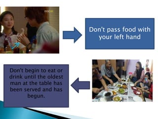 Indonesia table manners | PPTX