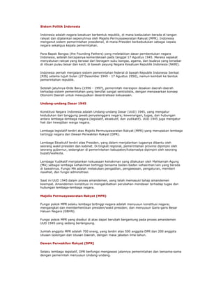 Indon pol chart | PDF