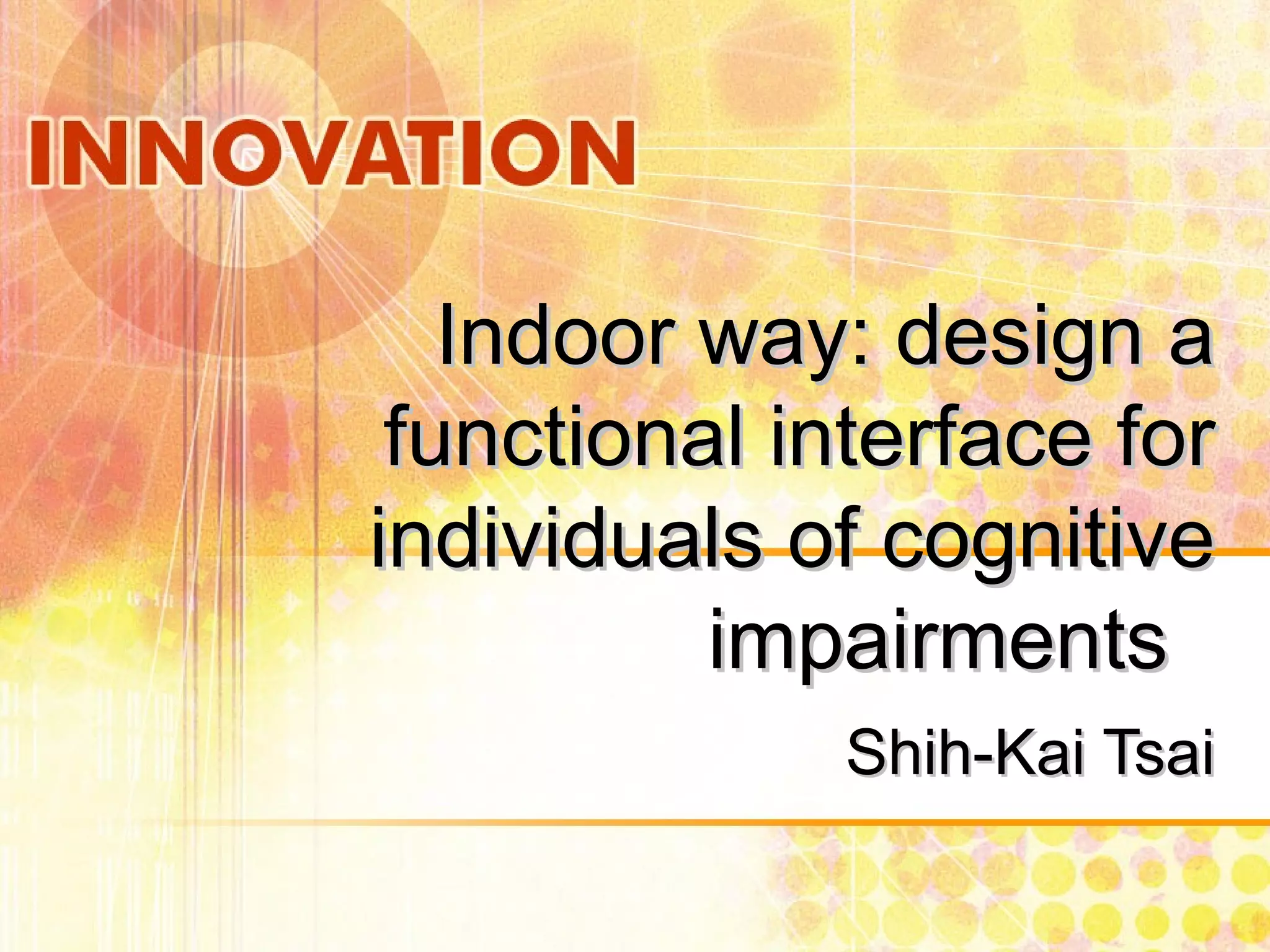 Indoor wayfinding | PPT
