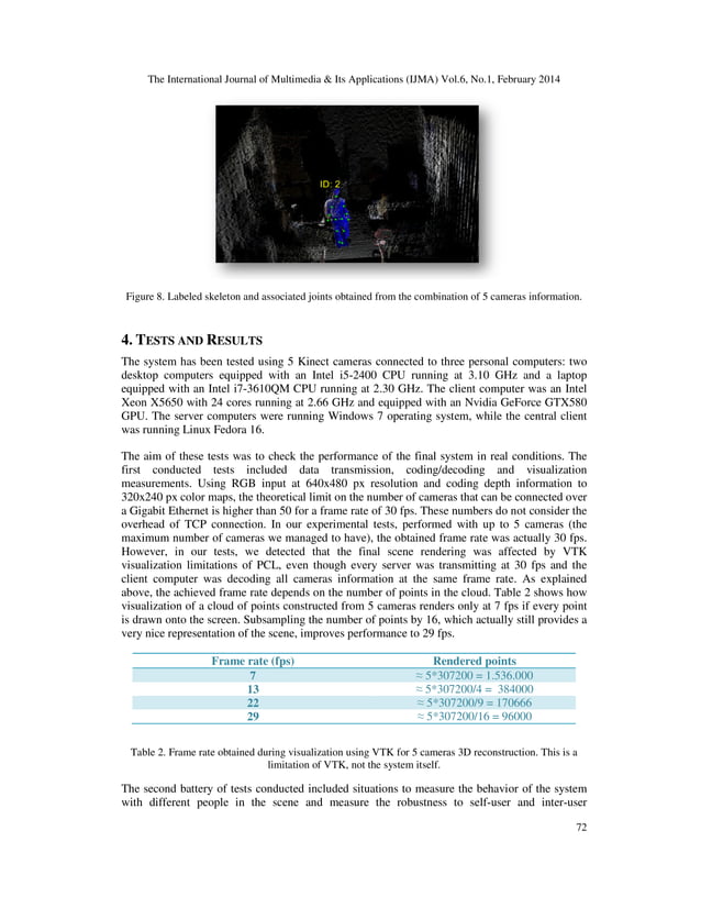 Indoor 3 d video monitoring using multiple kinect depth cameras | PDF