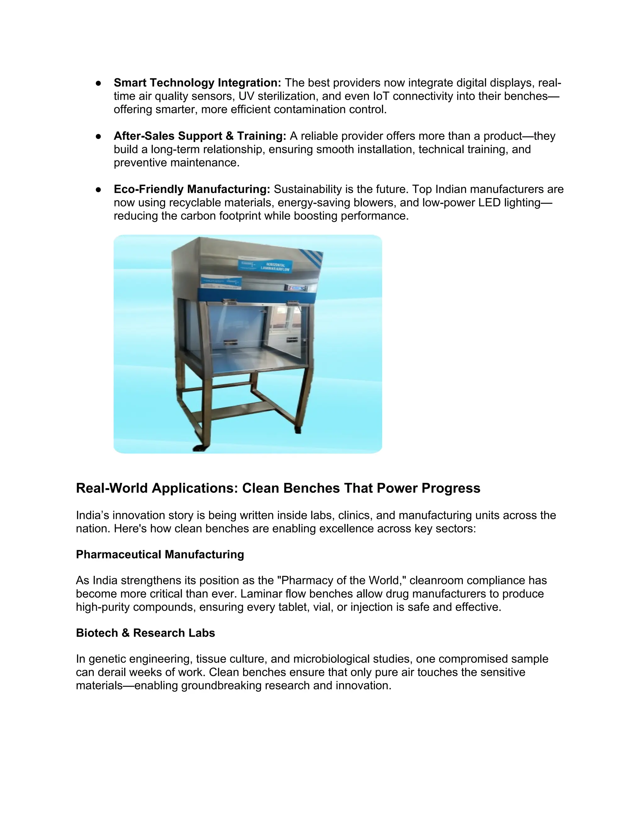 Indoor Air Matters_ Why Laminar Airflow Clean Benches Are Vital for ...