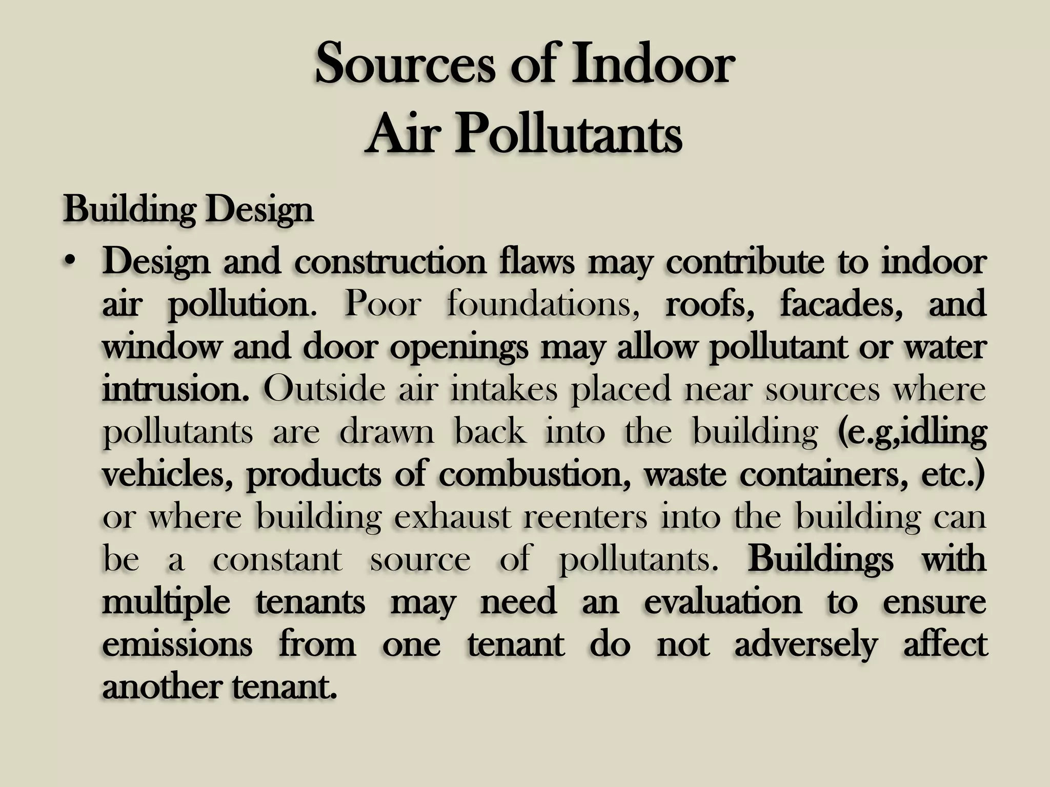 Indoor Air Quality | PPTX