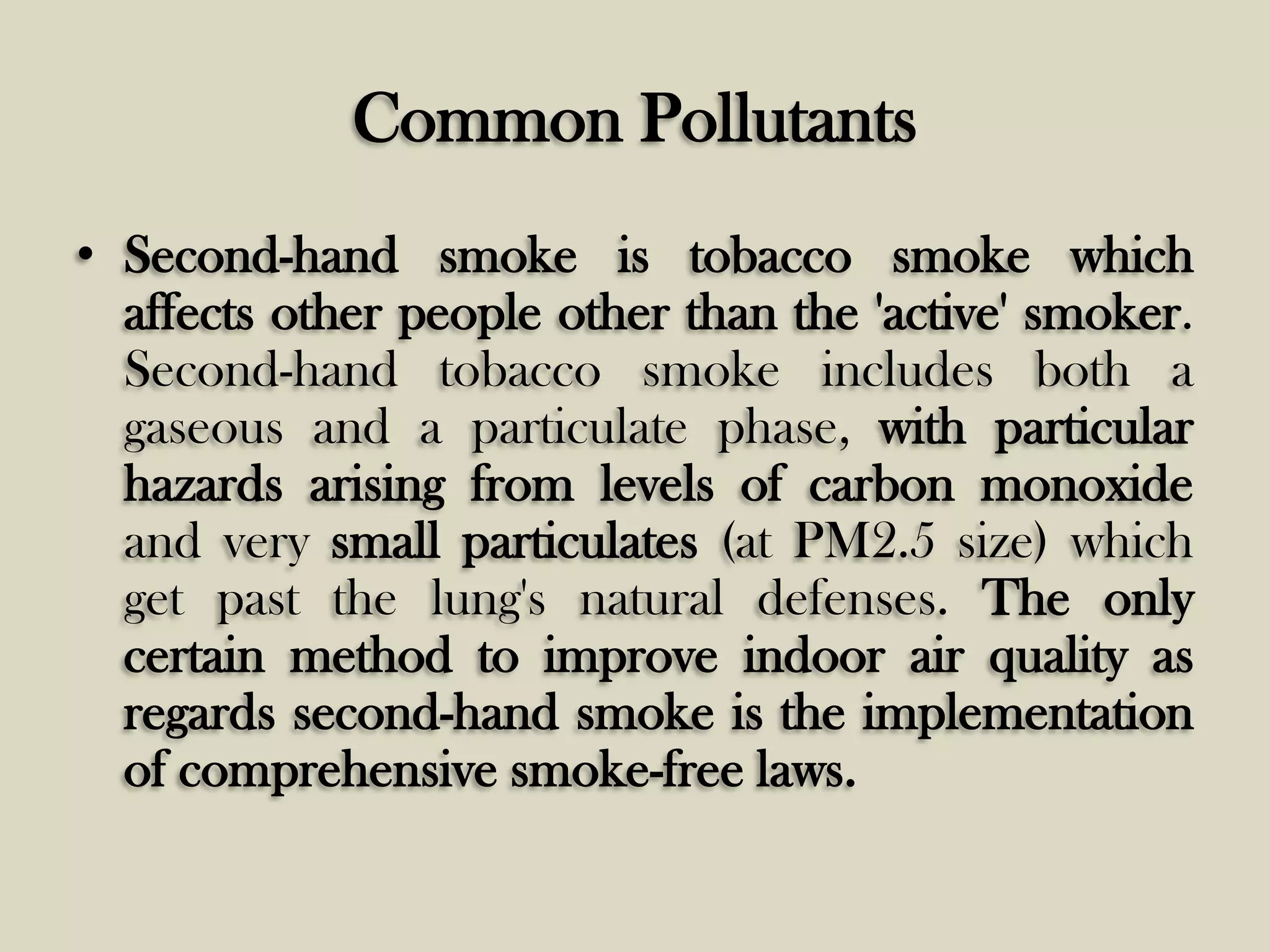 Indoor Air Quality | PPTX