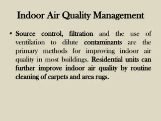 Indoor Air Quality | PPTX