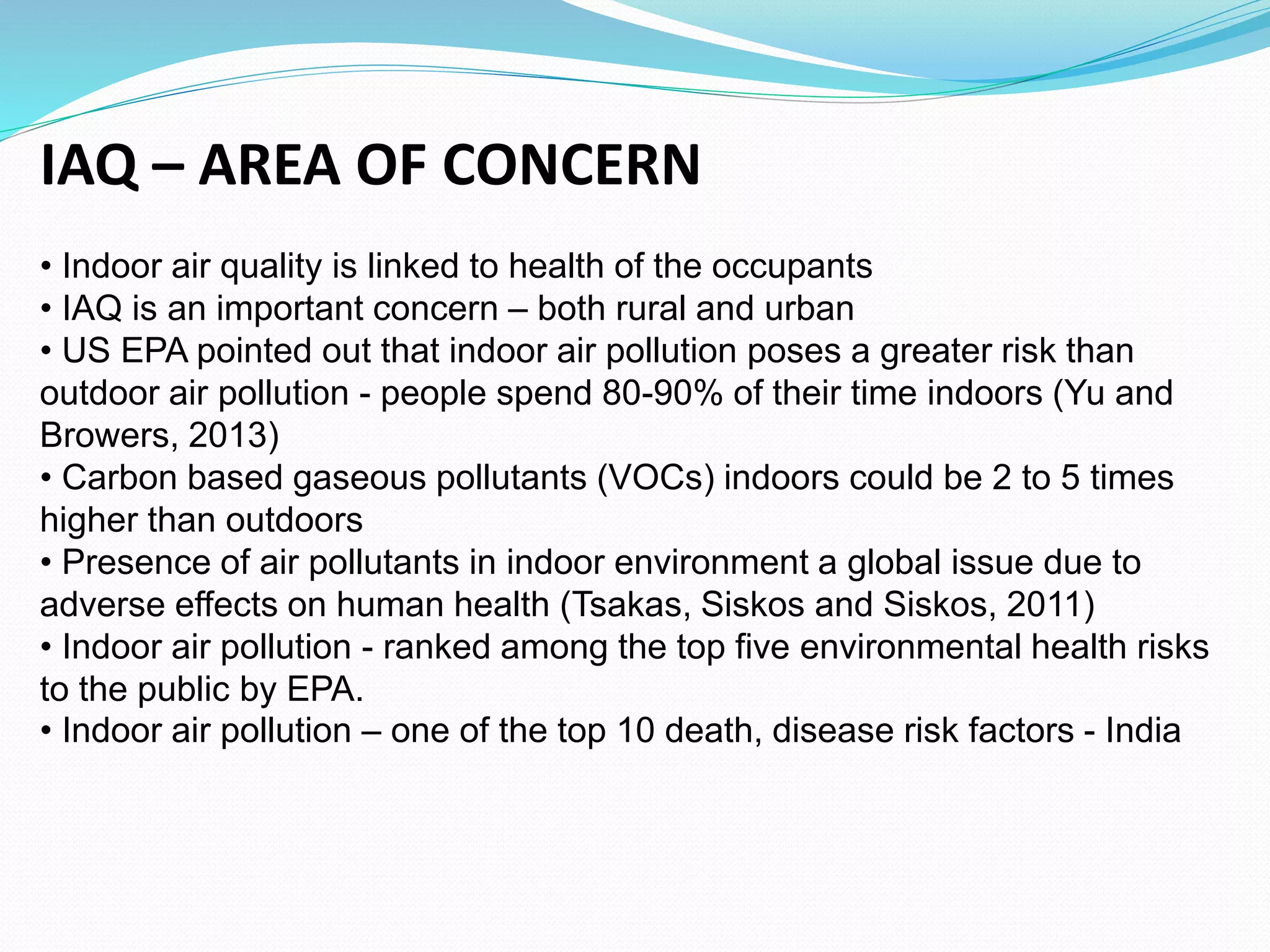 Indoor air quality | PPTX