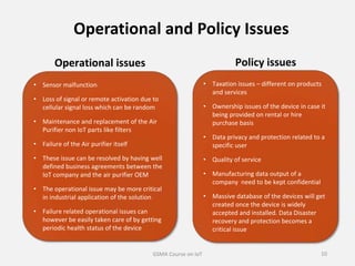 Indoor air quality monitoring system | PPTX