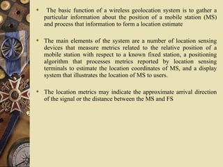 Indoor geolocation | PPT