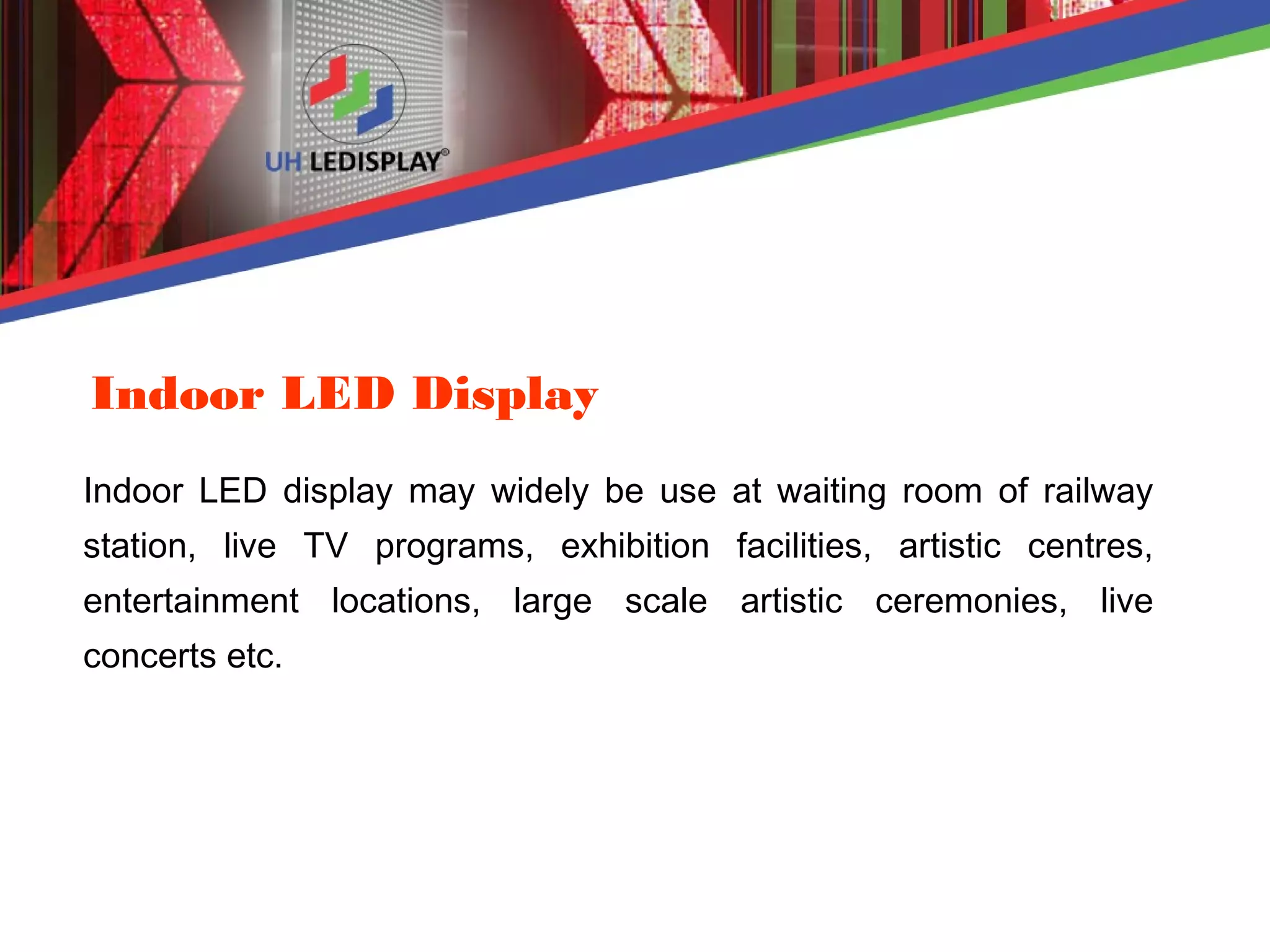 Indoor LED Display | Curved LED Display | UH LEDISPLAY | PPT