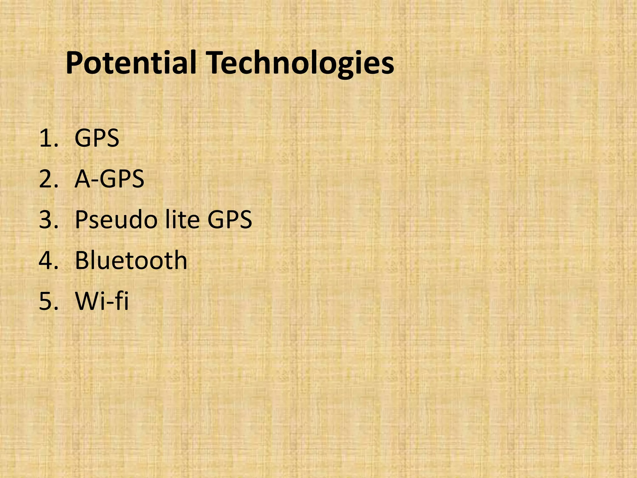 Indoor Navigation System Pptx Computer Networking Computing