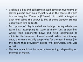Indoor and outdoor games | PDF