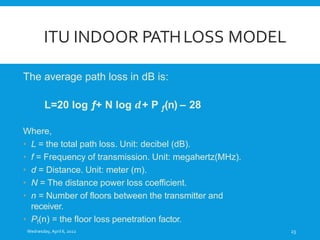 Indoorpropagation | PPTX