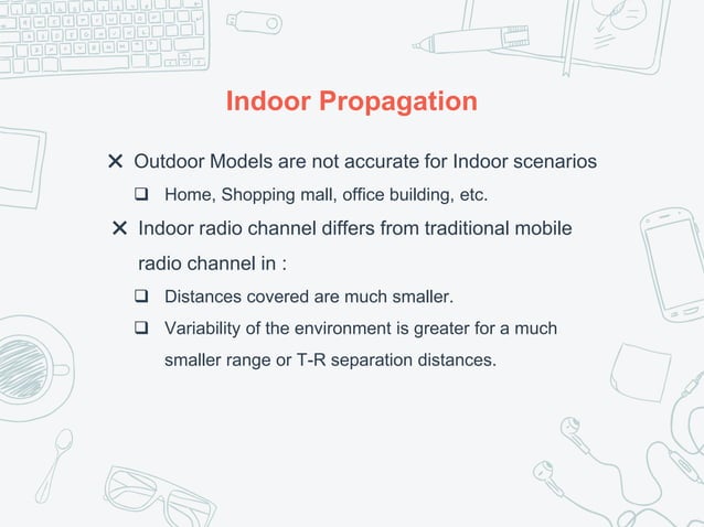 Indoor Propagation Model Ipm Pptx Computer Networking Computing