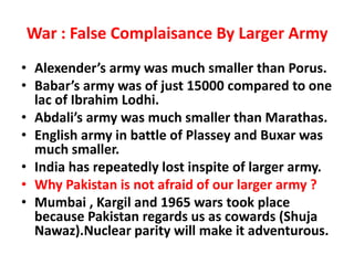 Indo pak relations | PPTX